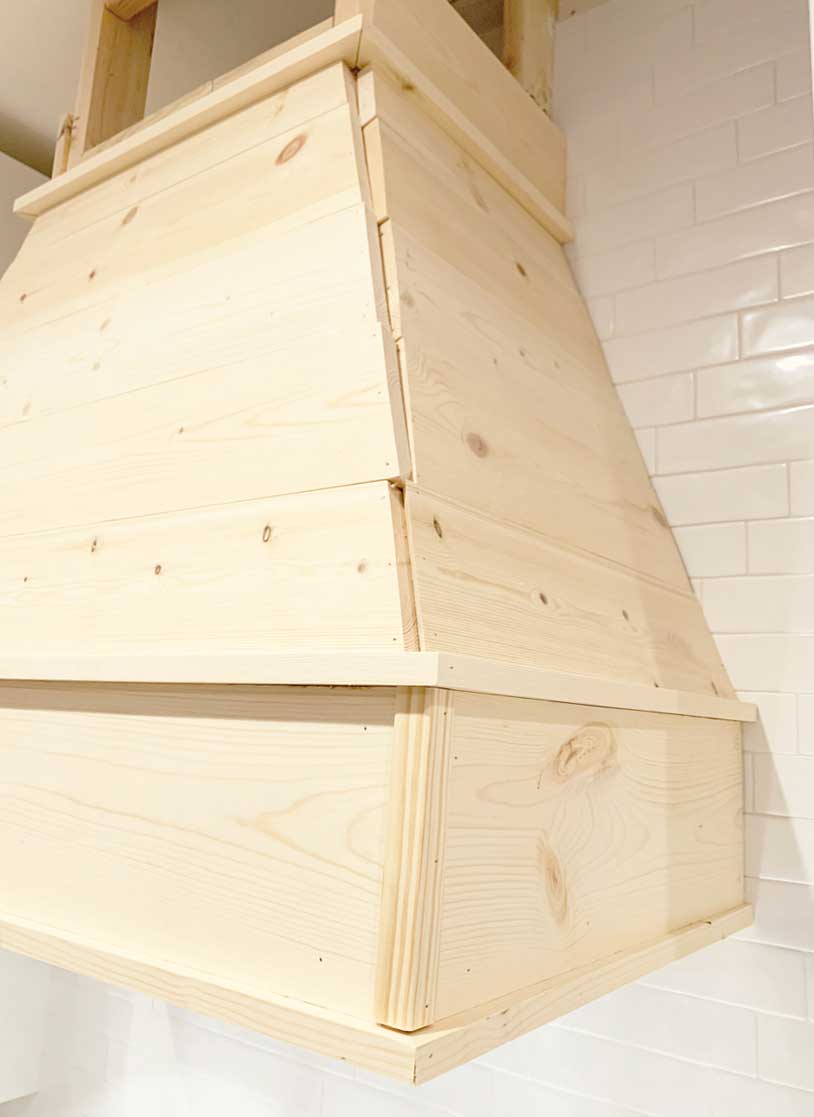 How I Built My DIY Farmhouse Vent Hood Cover