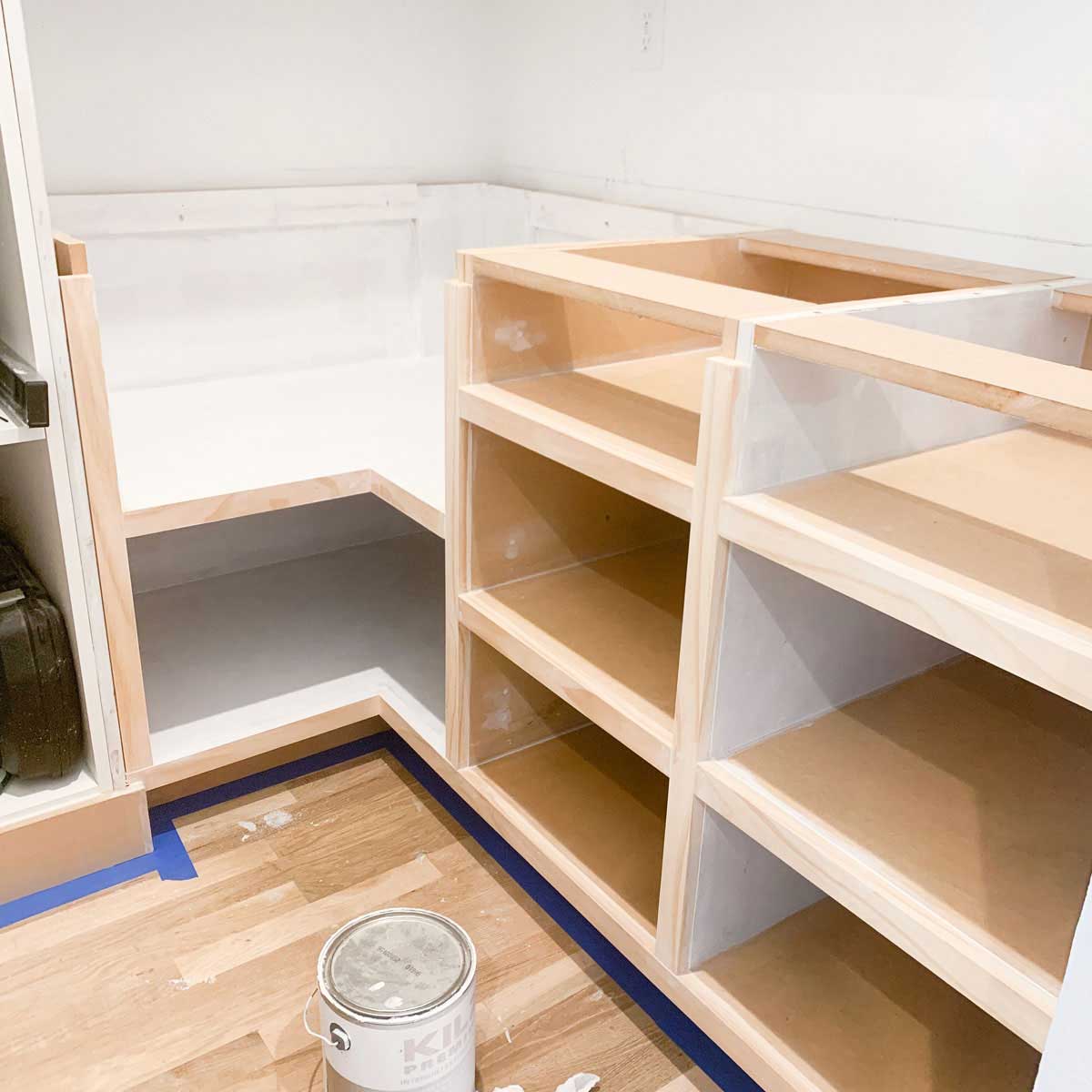 Our DIY Custom Walk-In Pantry Progress and Reveal!